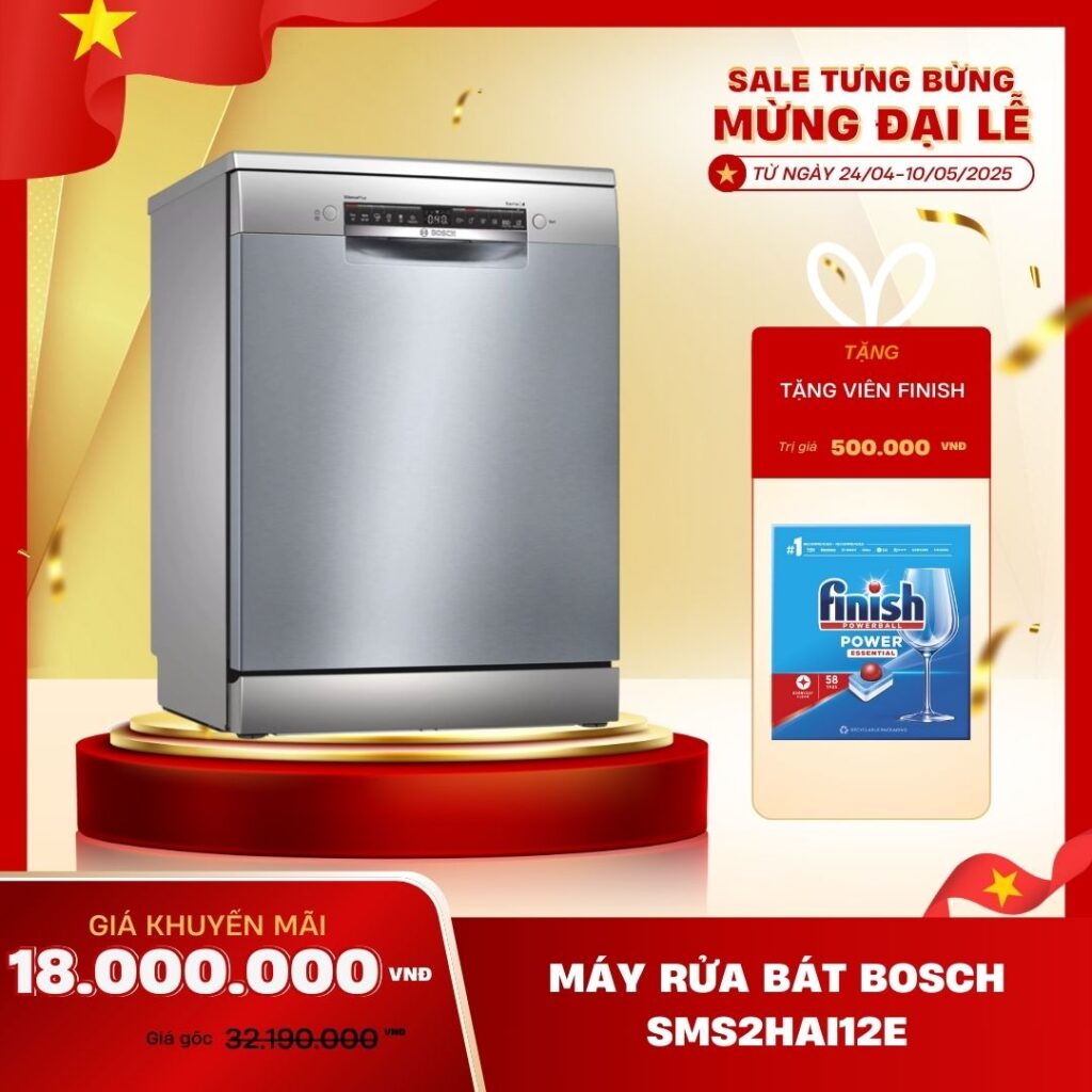 Máy rửa bát Bosch SMS2HAI12E - Kitchen Store